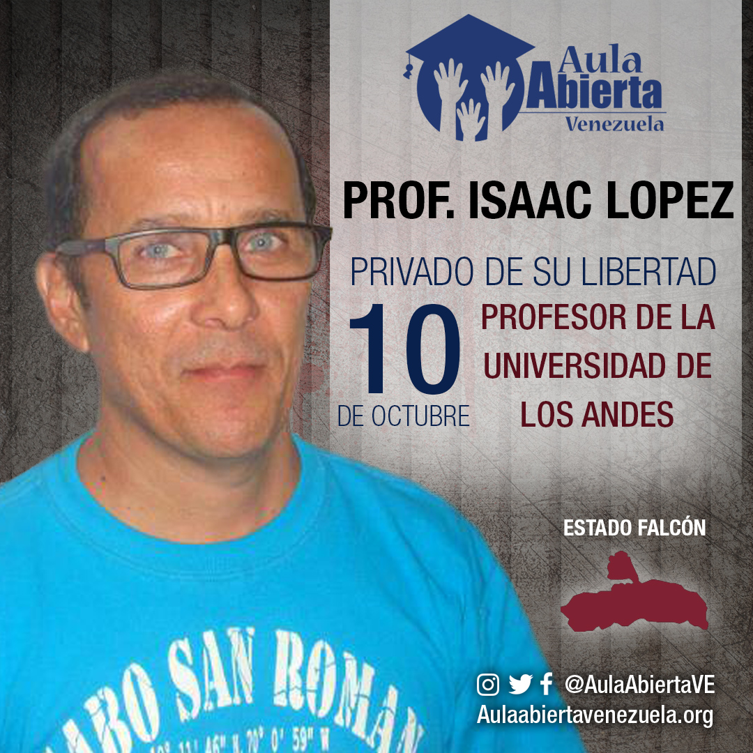 Profesor universitario Isaac López liberado 6 días después de ser ...